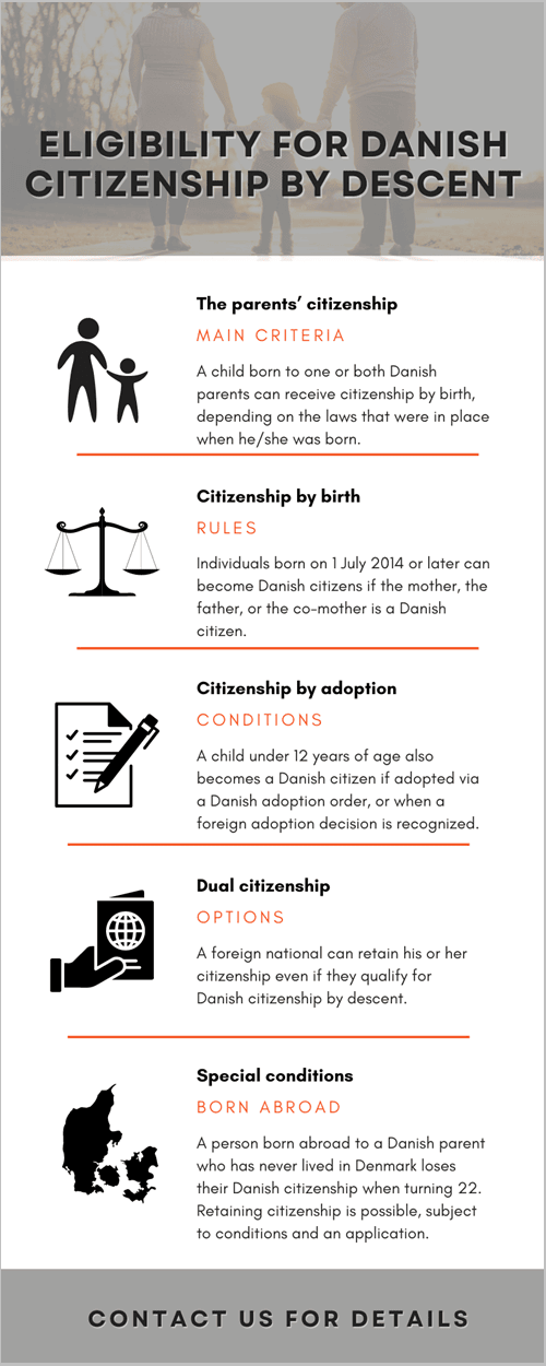 Citizenship by Descent in Denmark - Quick Services